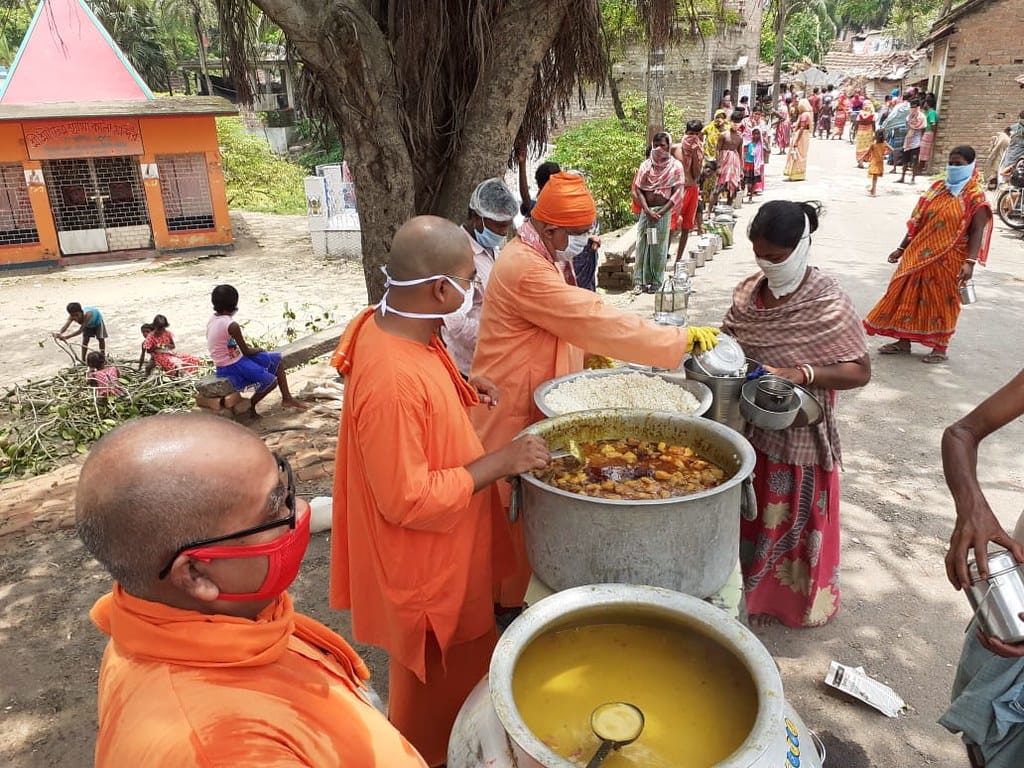 Amphan Relief Ramakrishna Mission Report